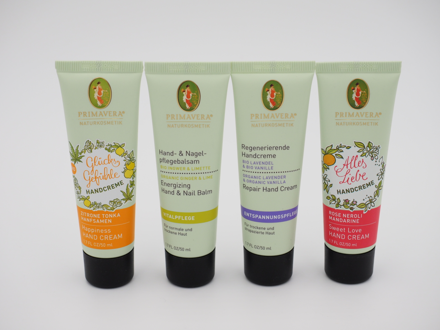 Primavera Handbalsam Handcreme 50ml verschiedene Sorten - Lebelavanda